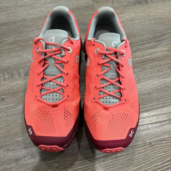 On Running | Shoes | On Running Cloudventure Coral Mulberry Athletic ...
